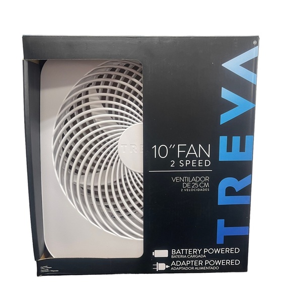 Other | Treva 1inch Fan White | Poshmark